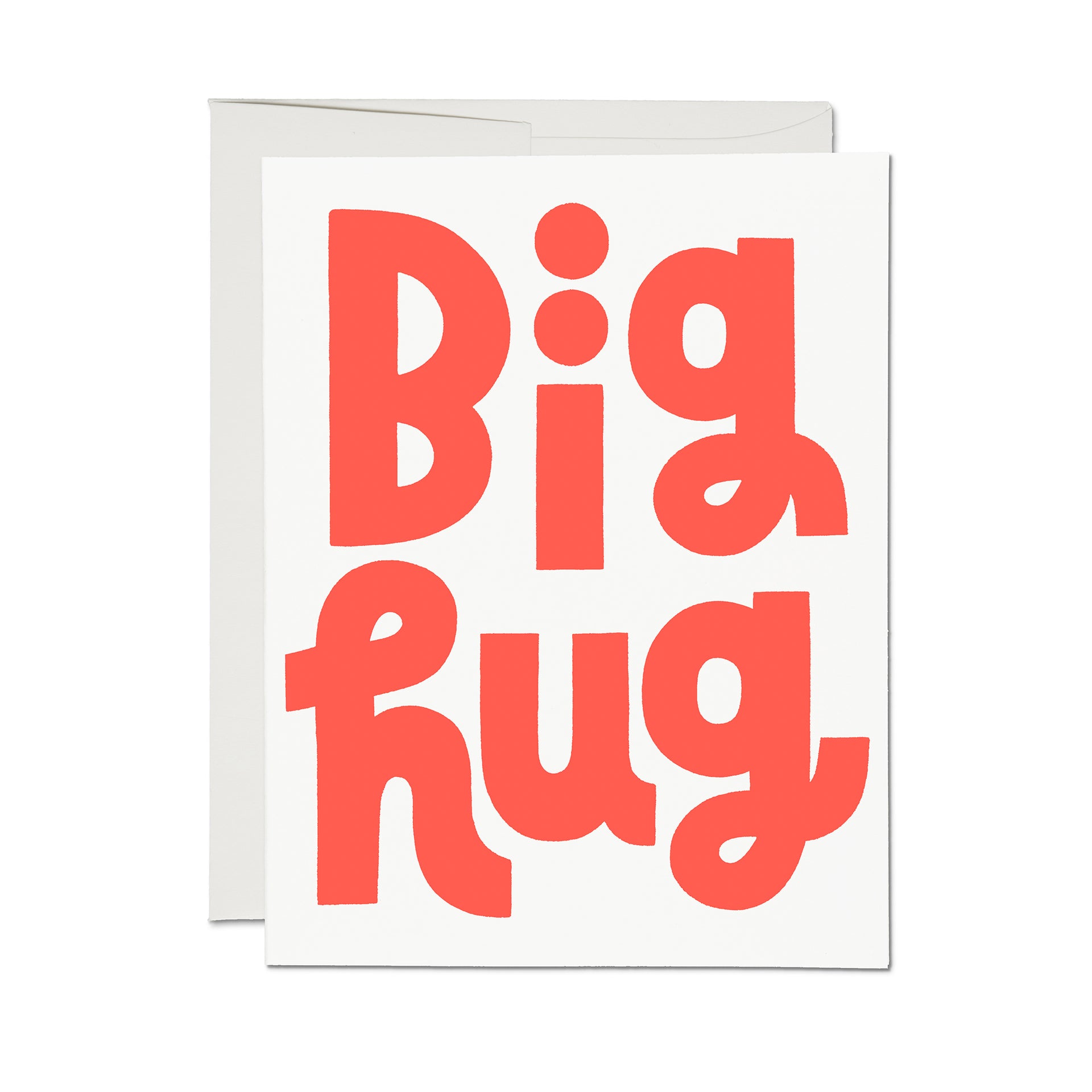 Big Hug greeting card – Red Cap Cards