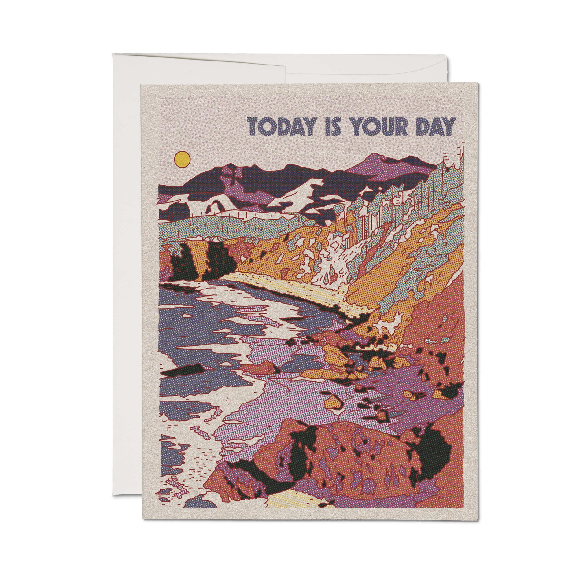 Today Is Yours greeting card – Red Cap Cards
