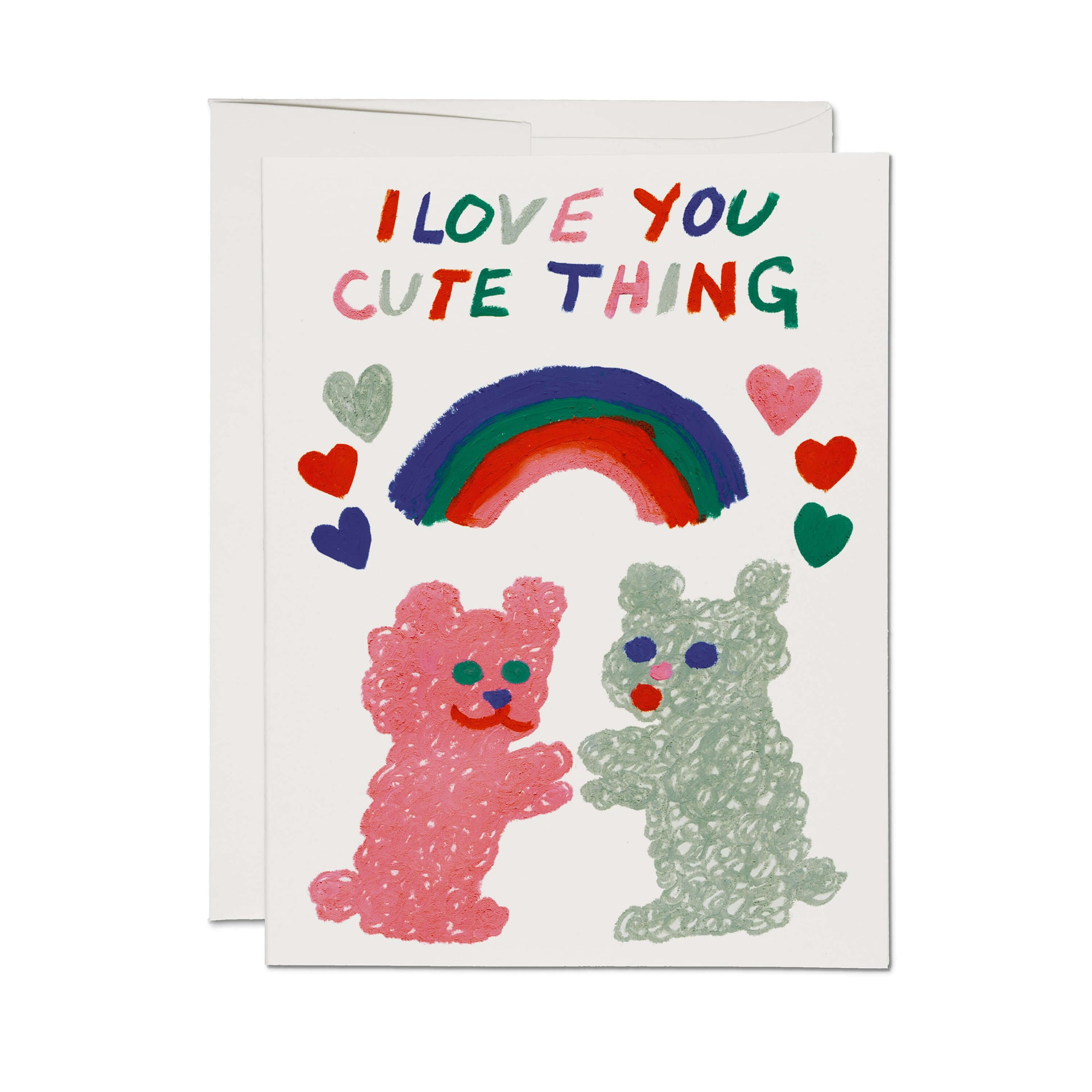 Cute Thing greeting card – Red Cap Cards