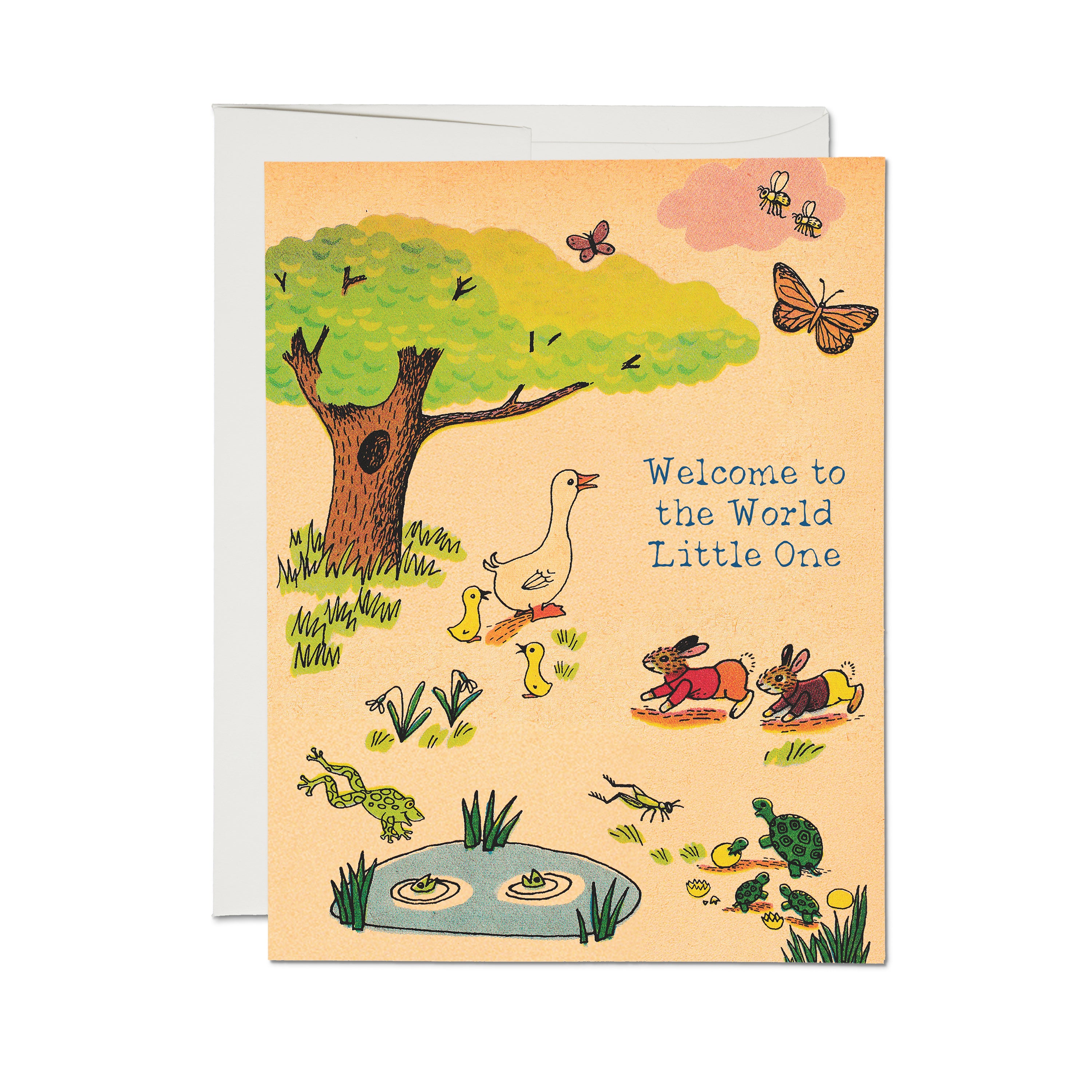 Whimsy Hollow greeting card – Red Cap Cards