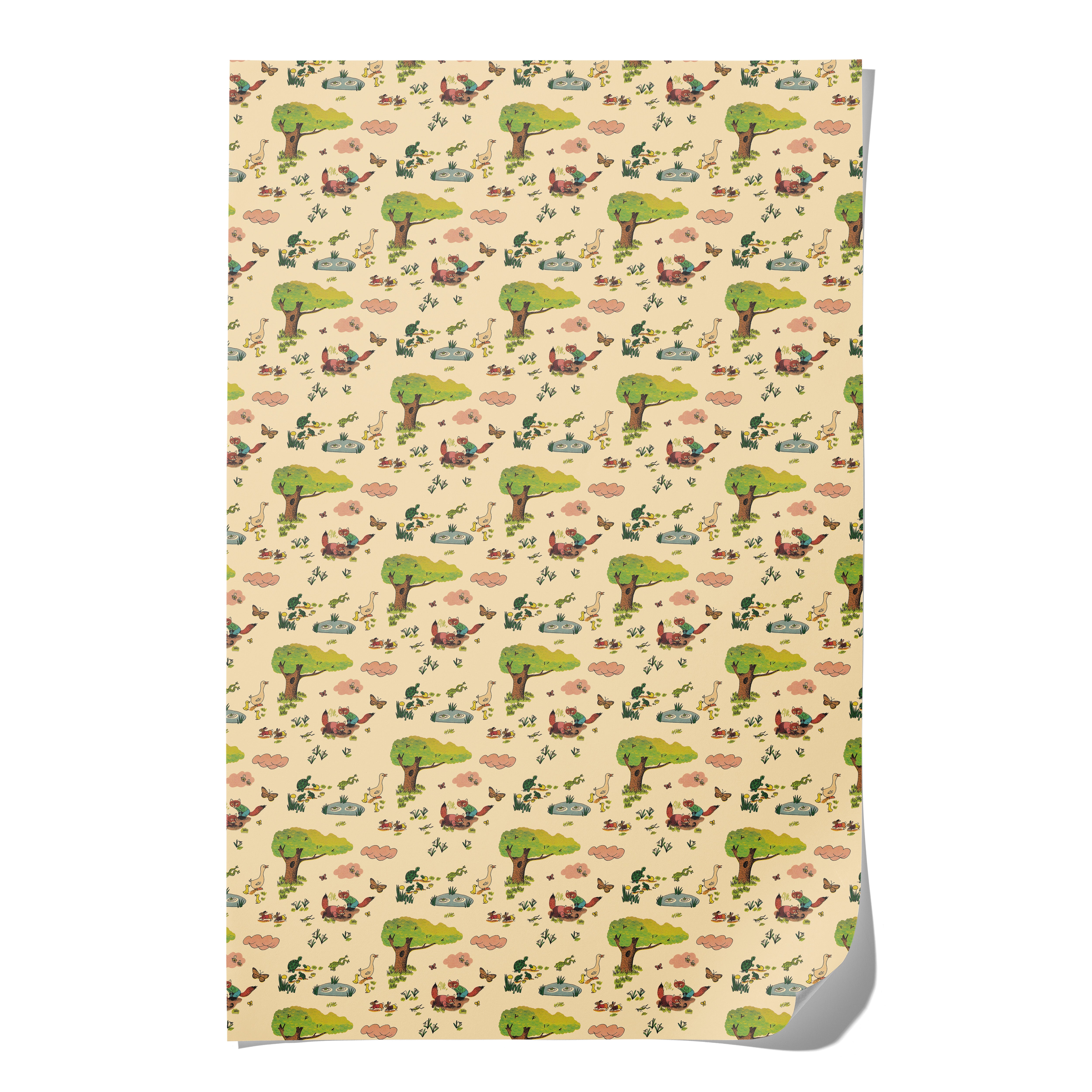 Whimsy Hollow wrapping paper – Red Cap Cards
