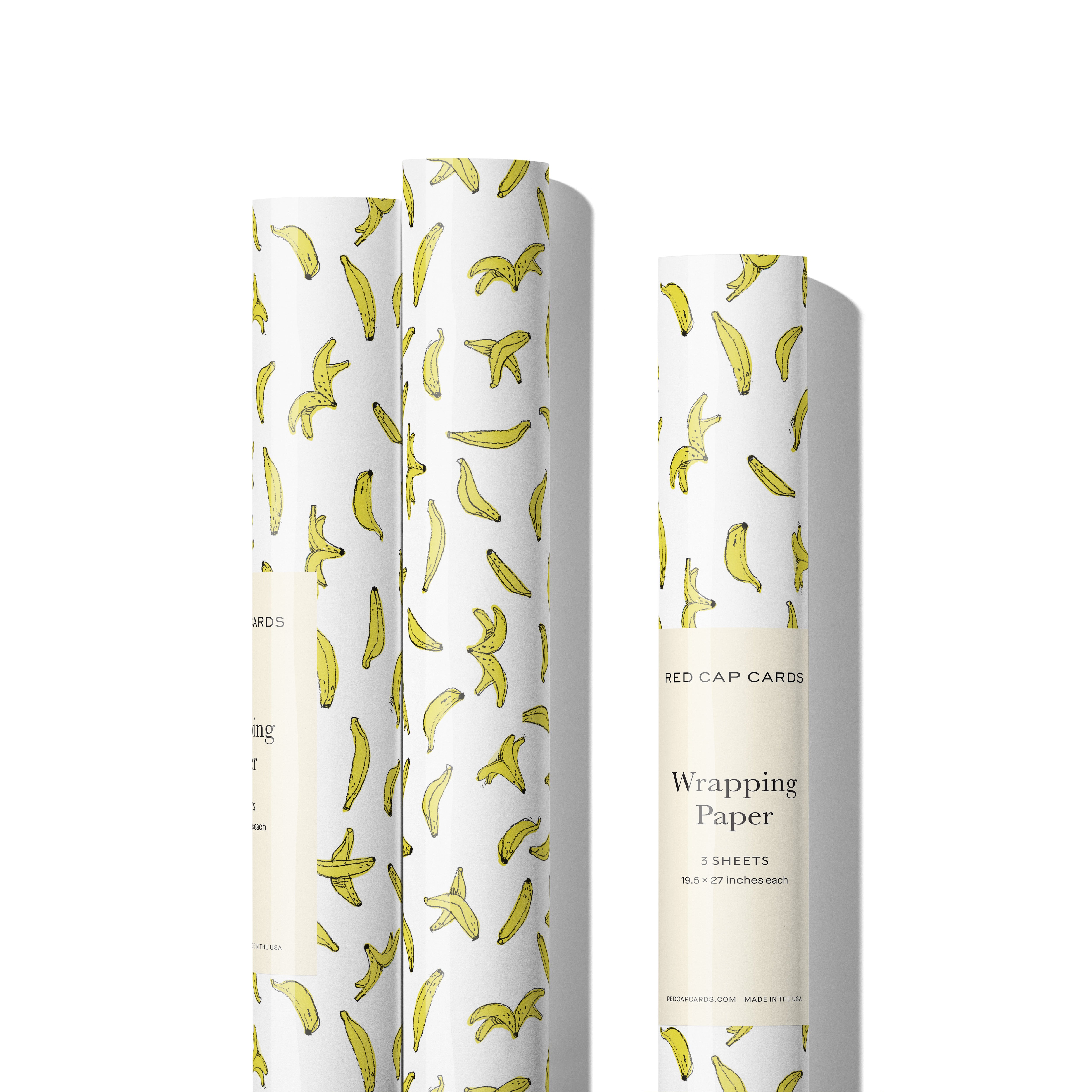 Bananas Gorilla wrapping paper – Red Cap Cards